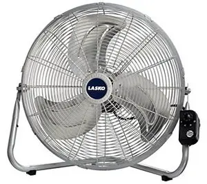 LASKO 20' High Velocity Floor Fan With Quickmou Nt - One-color
