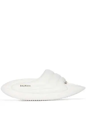 Balmain Quilted Mules Clogs For Women