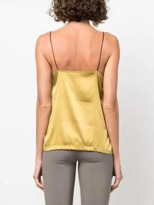 Fabiana Filippi Spaghetti Strap V-neck Vest