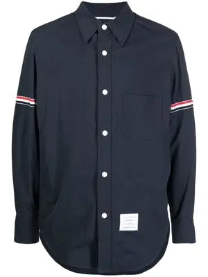Men's Thom Browne Blue Tops