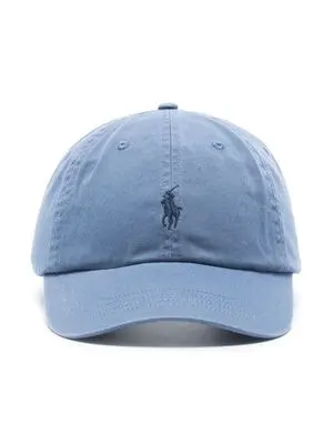 Polo Ralph Lauren Polo Ralph Lauren Embroidered-Logo Cap Blue