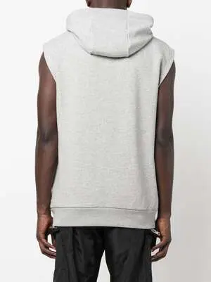 Philipp Plein Hexagon Sleeveless Hoodie