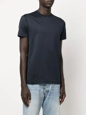 MODES Short-sleeved Cotton T-shirt - Blue