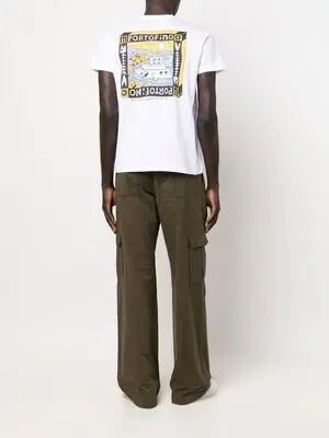 MODES Graphic-print Cotton T-shirt