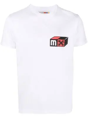 MODES Graphic-print Cotton T-shirt - White