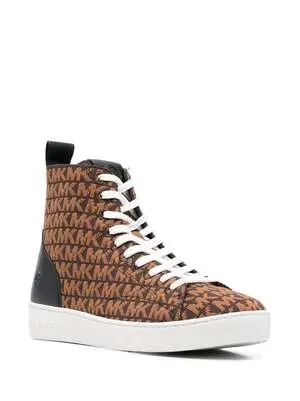 Michael Kors Edie Knitted High-top Sneakers