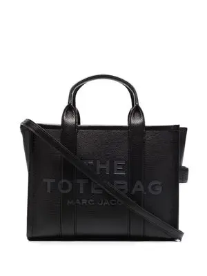 Marc Jacobs Leather Tote Bag - Black
