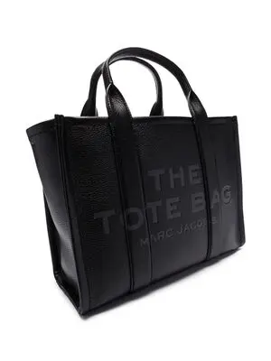 Marc Jacobs Leather Tote Bag - Black