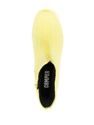 Camper Ribbed-knit Ankle Boots