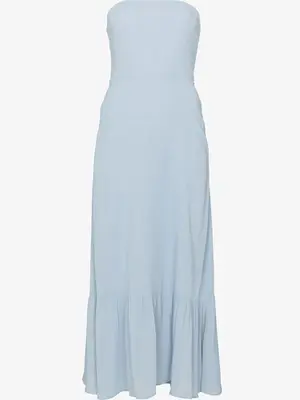 REFORMATION Arta Strapless Midi Dress