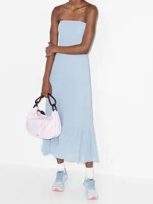 REFORMATION Arta Strapless Midi Dress