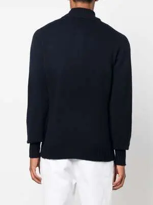 DRUMOHR Knitted Zip-front Jumper