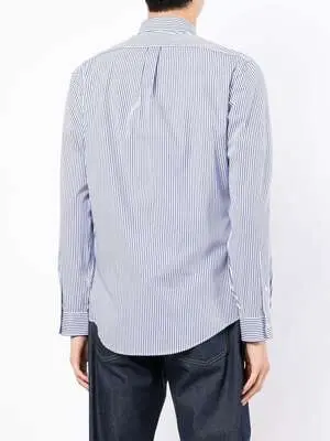 Polo Ralph Lauren Pinstriped Button-down Shirt - Blue