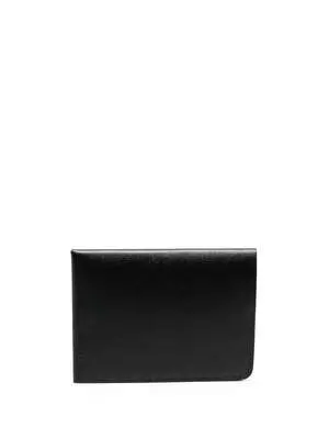JIL SANDER Engraved-logo Leather Wallet