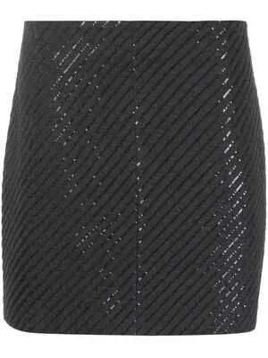 BRUNELLO CUCINELLI Sequin-Embellished Mini Skirt
