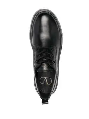 Valentino Garavani Ono Leather Derby Shoes