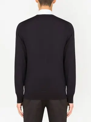 Dolce & Gabbana Round-neck Cashmere Sweater - Blue