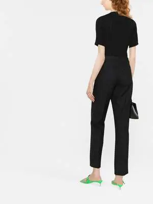 Balmain Button-detail Short-sleeve Top