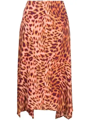 Stella McCartney Nayah A-line Midi Skirt