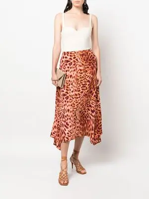 Stella McCartney Nayah A-line Midi Skirt