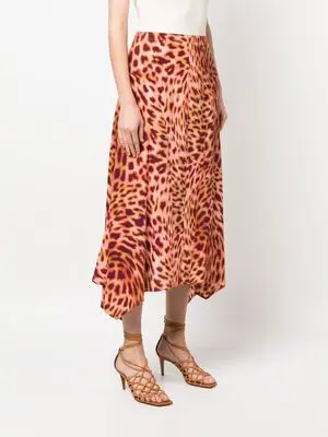 Stella McCartney Nayah A-line Midi Skirt
