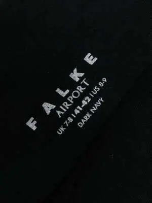 Falke Logo Knit Virgin Wool Socks