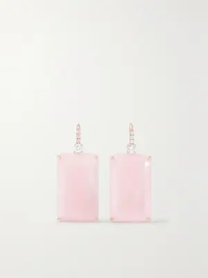Irene Neuwirth Classic Opal And Diamond Earrings