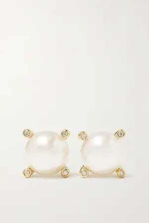 David Yurman Pearl Earrings