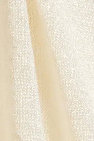Theory Adianna Linen-blend Sweater