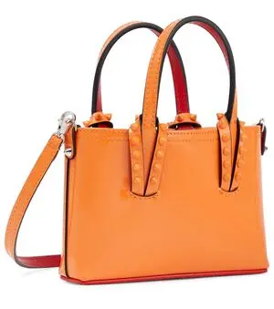 CHRISTIAN LOUBOUTIN Cabata Nano Tote Bag - Orange