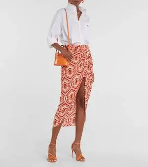 CHRISTIAN LOUBOUTIN Cabata Nano Tote Bag - Orange