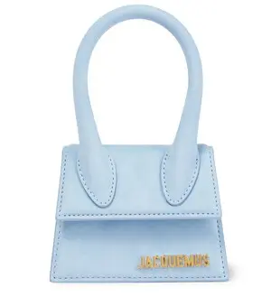Jacquemus Jacquemus Le Chiquito Leather Tote Bag Blue