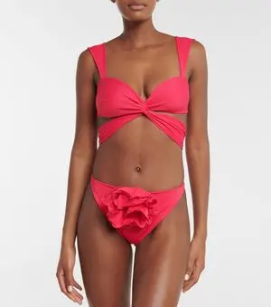 Magda Butrym Wrap-tie Bikini Top