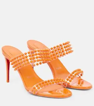 CHRISTIAN LOUBOUTIN Spike Only 85 Sandals - Orange