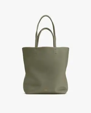 Cuyana Italian Leather Tote Bag - Olive