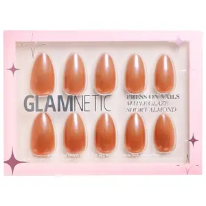 GLAMNETIC Glamnetic Press-on Nail Kit Maple Glaze