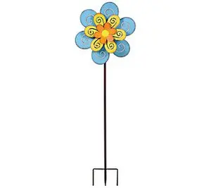 SUNSET VISTA DESIGNS Sunset Vista Turquoise Flower Spinner - One-color