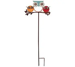 SUNSET VISTA DESIGNS Sunset Vista Owl Garden Stake - One-color