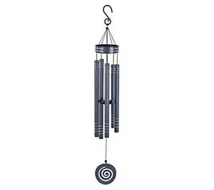 SUNSET VISTA DESIGNS Susnset Vista Galaxy Gray Wind Chimes - One-color