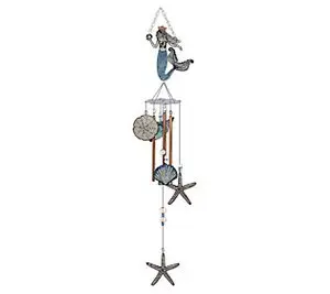 SUNSET VISTA DESIGNS Svd 40' Mermaid/seashells Wind Chimes - One-color