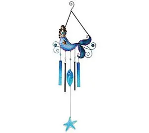 SUNSET VISTA DESIGNS Mermaid Wind Chimes - One-color