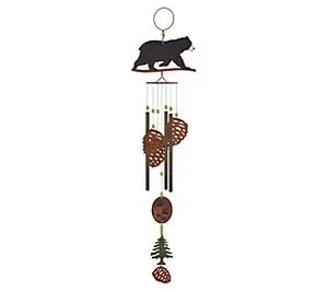 SUNSET VISTA DESIGNS Black Bear Chime 36 - One-color