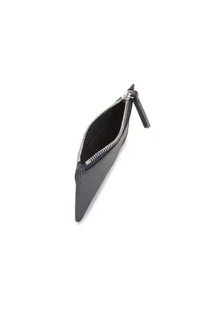 MAISON MARGIELA Zip Card Holder In Black - Navy