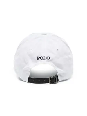 Polo Ralph Lauren Pony-motif Cotton Cap - White