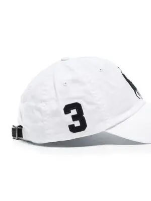 Polo Ralph Lauren Pony-motif Cotton Cap - White