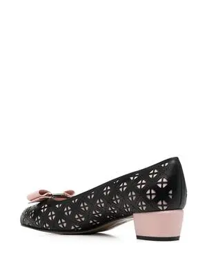 FERRAGAMO Vara 35mm Cut-out Pumps