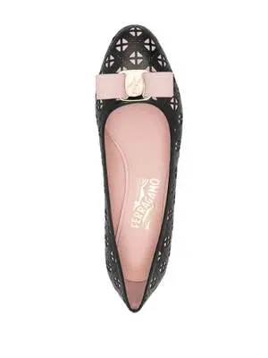 FERRAGAMO Vara 35mm Cut-out Pumps