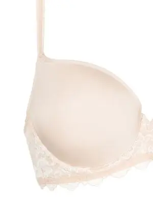 Wacoal Lace-detail Contour Bra - Neutrals