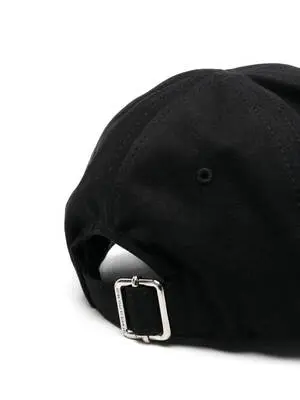 Off-White Helvetica Baseball Cap - Black