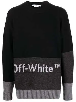 Off-white Relaxed Sweaters For Men